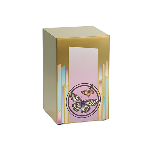 Life Canvas Butterflies Bronze | Thacker Caskets, Inc.